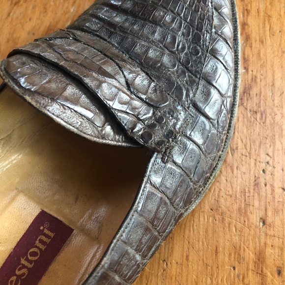 a. testoni | Shoes | A Testoni Real Croc Leather Classic Loafers | Poshmark